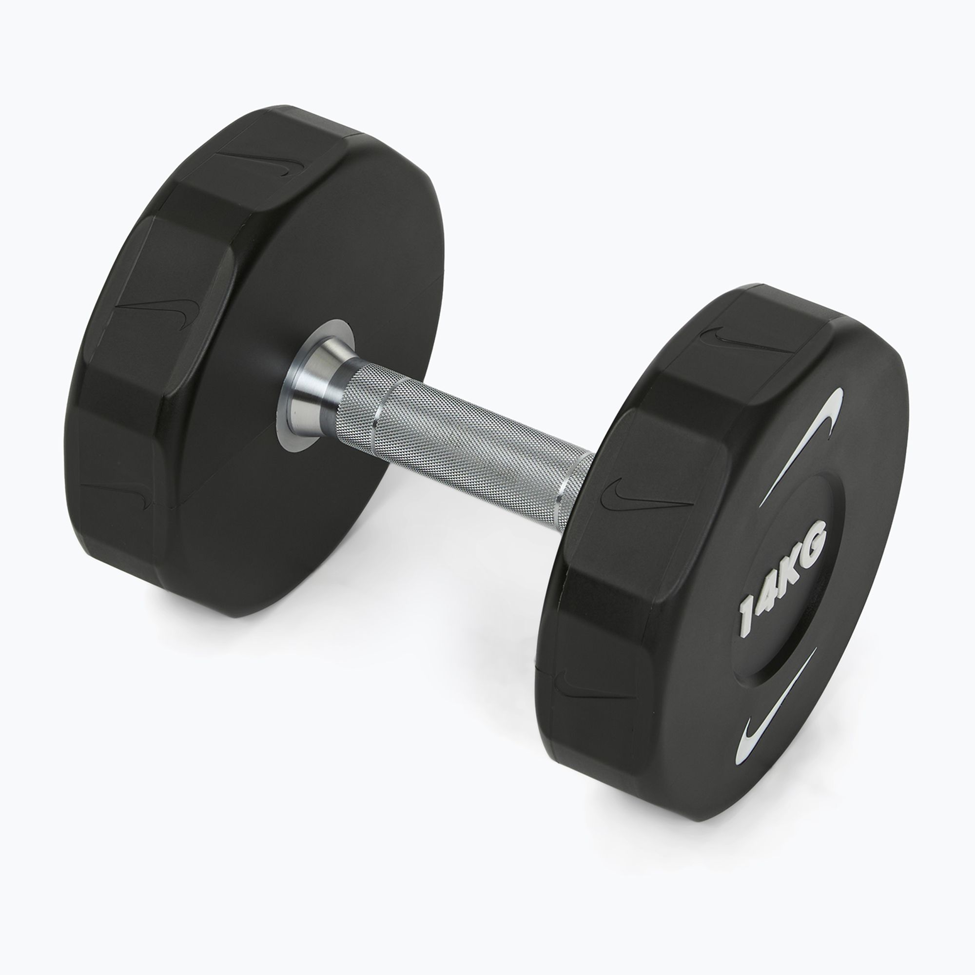 Krómozott kézisúlyzó Nike Strength Pro Urethane Dumbbell 24 kg black ...