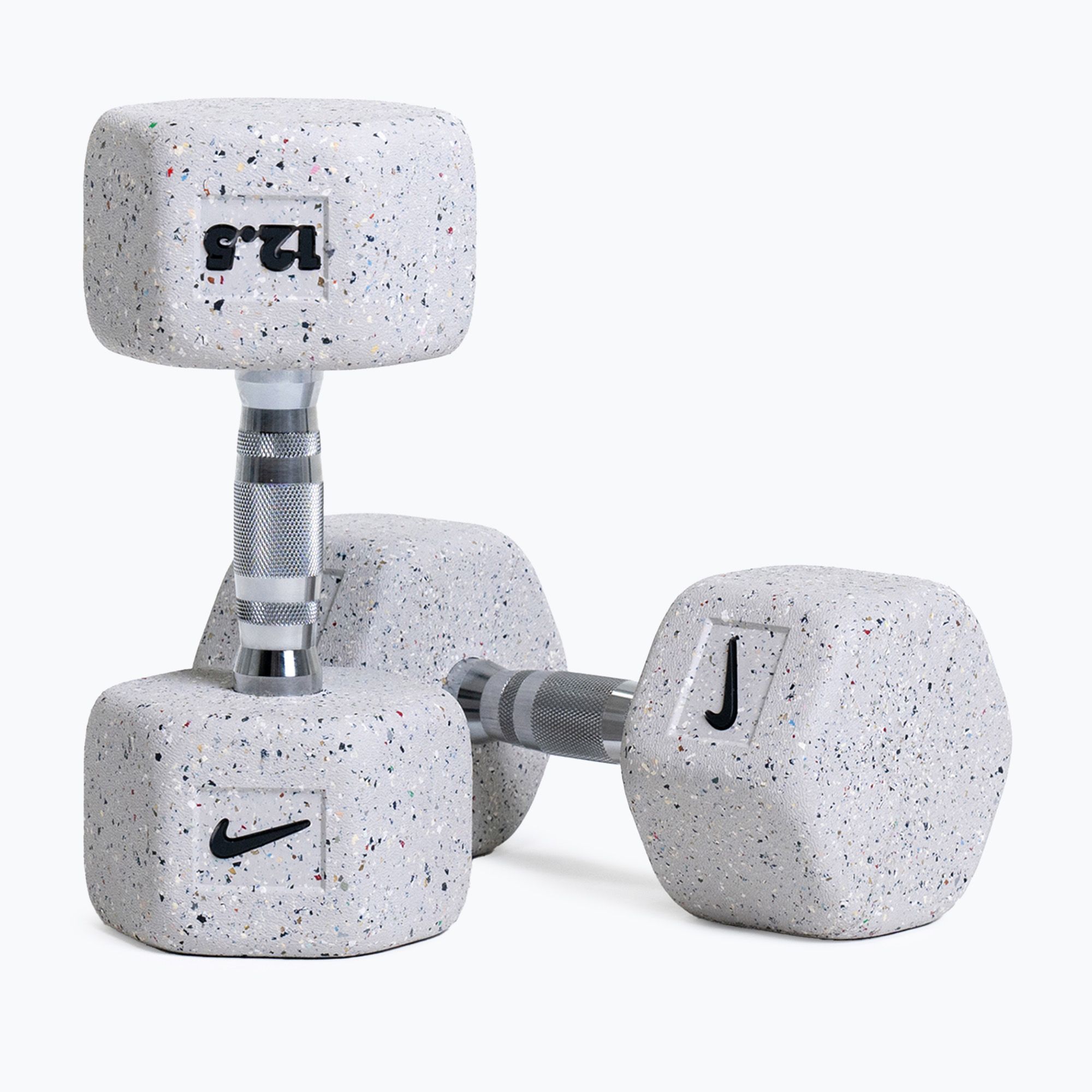Kézi súlyzók Nike Strength Grind Hex Dumbbell 2 x 15 kg wolf grey (DGHK ...