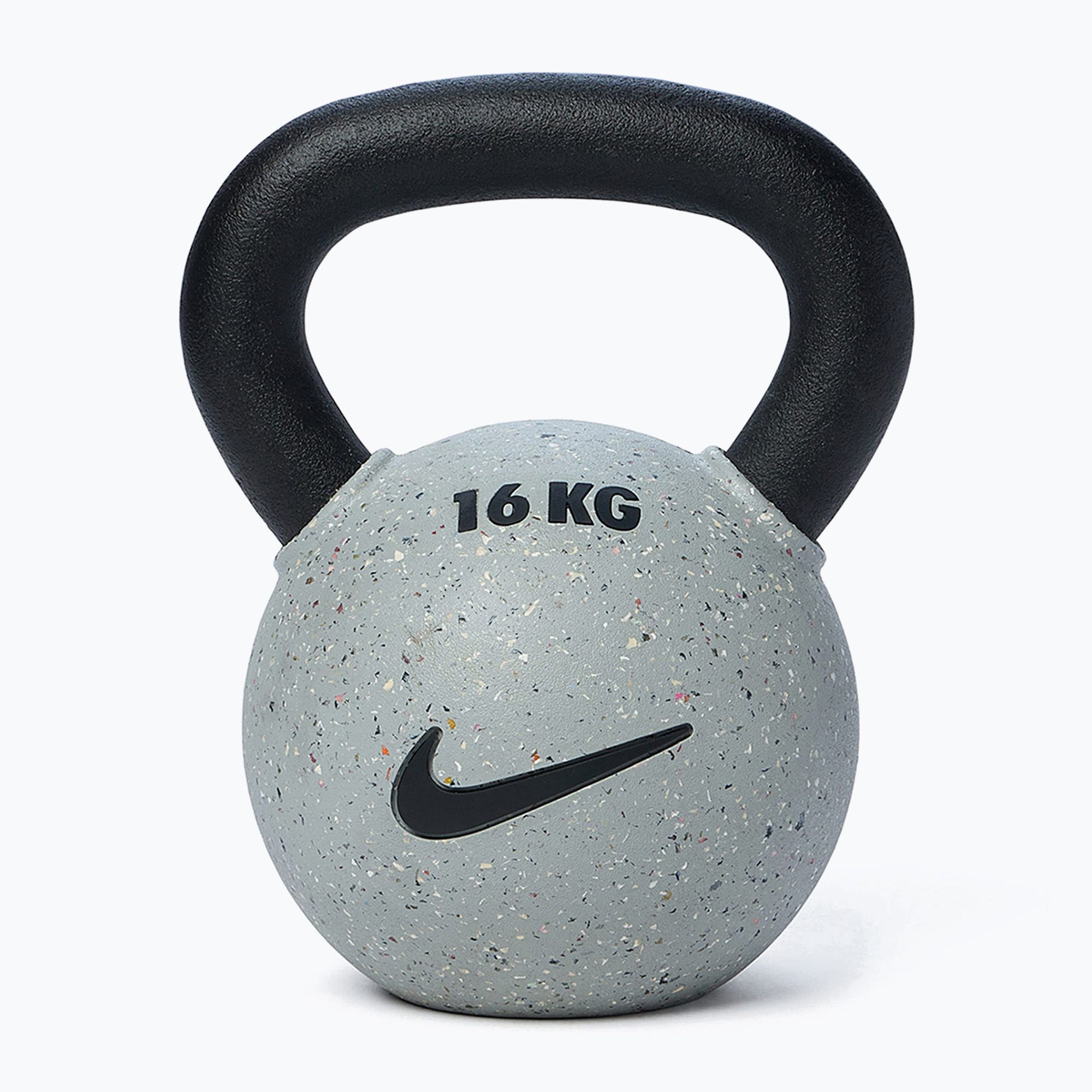 Kettlebell Nike Strength Rubber Coated 16 kg smoke grey (KRCU-GC16 ...