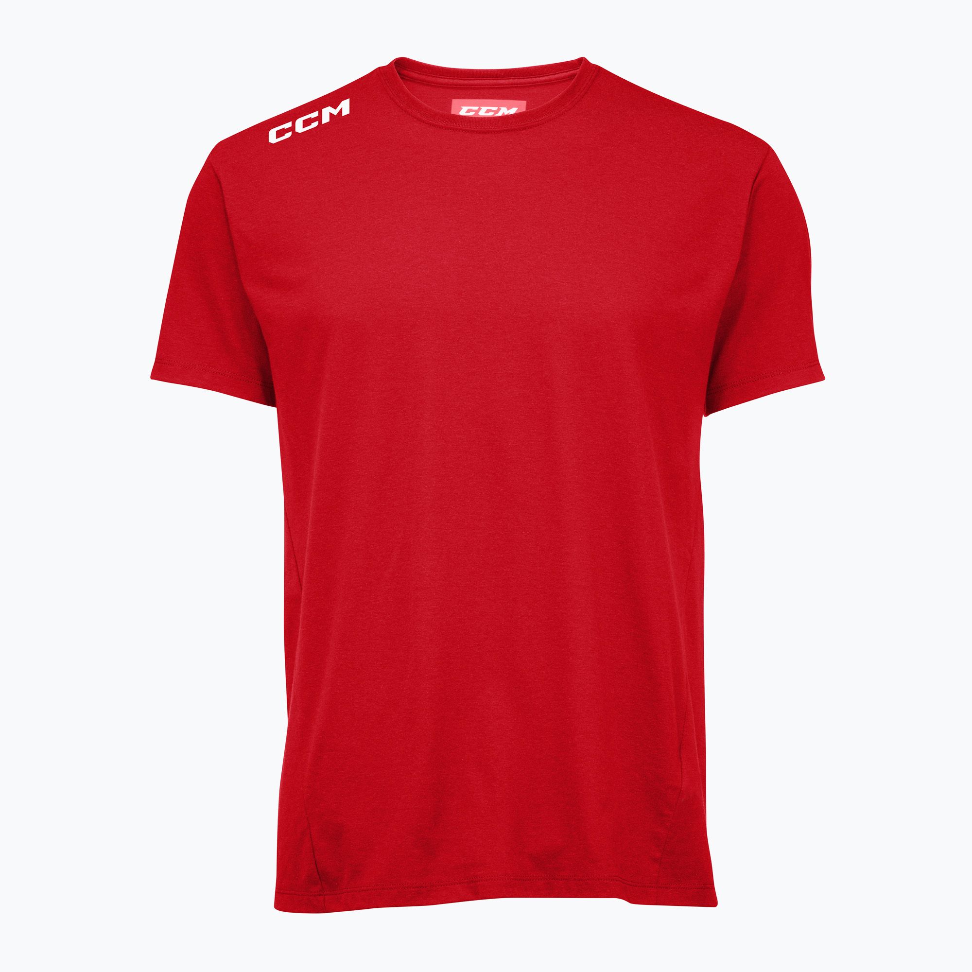 Férfi póló CCM Team Premium Essential SR red (TSS2TA) - Sportano.hu