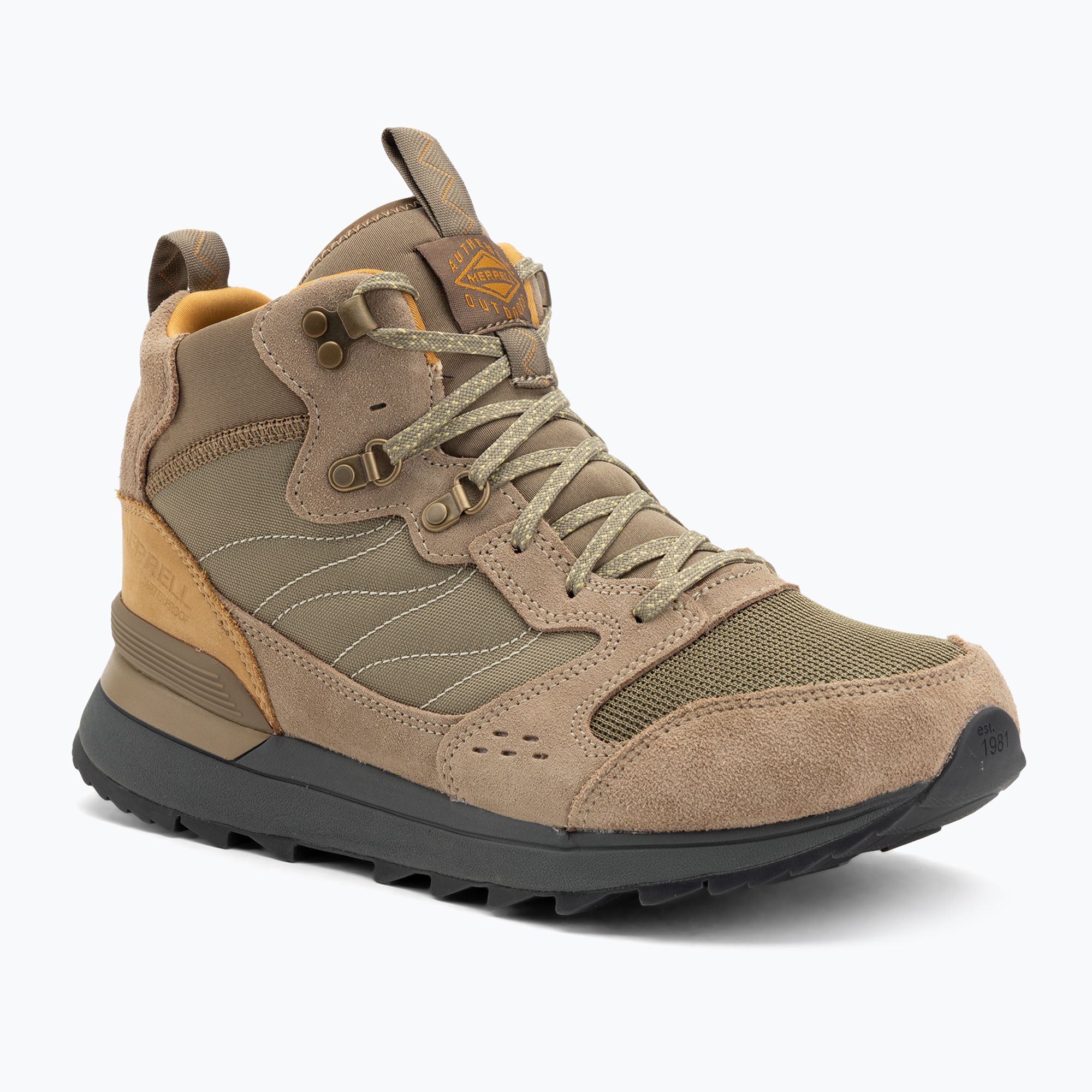 Férfi túracipő Merrell Alpine 83 Sneaker Recraft Mid Wp black (J006719 ...