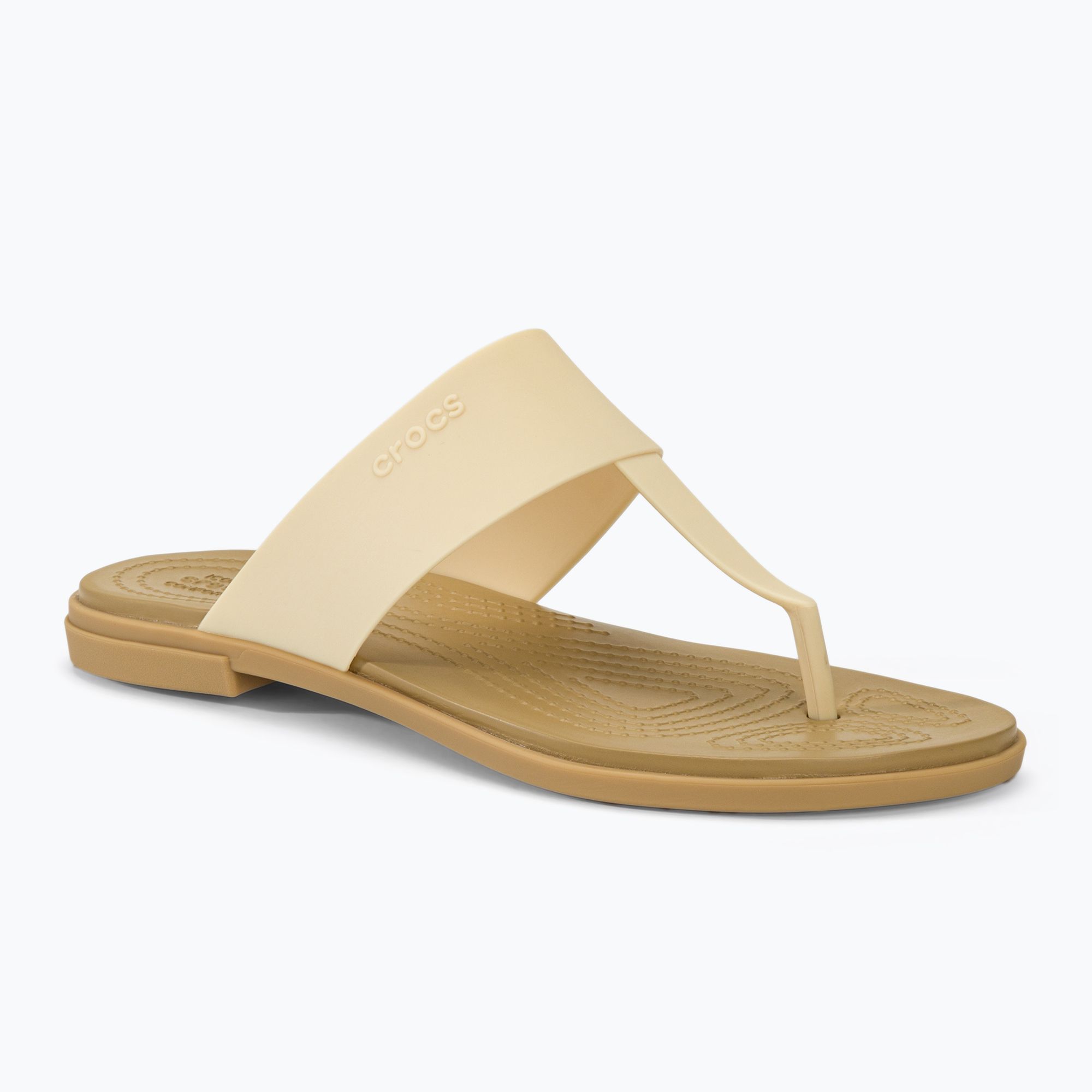 Flip-flop papucs, női Crocs Tulum Flip vanilla (206752-108) - Sportano.hu