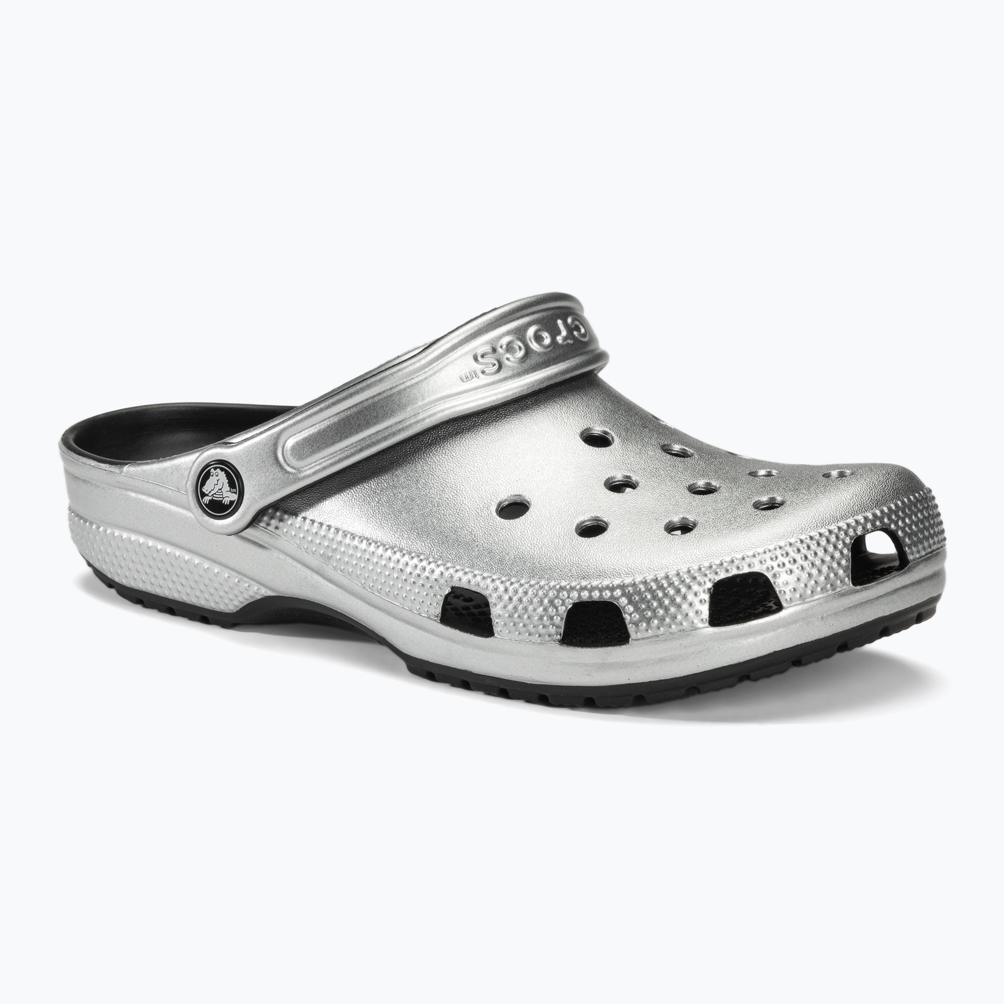 Crocs Classic silver/metallic papucs (205831) - Sportano.hu