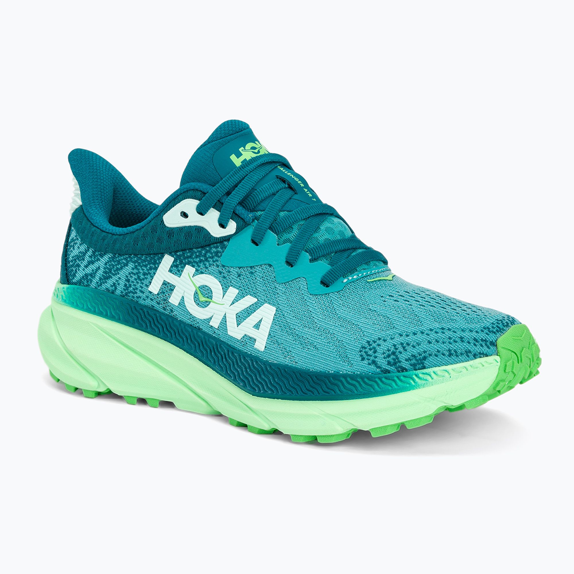 női futócipő HOKA Challenger ATR 7 ocean mist/lime glow (1134498-OMLG ...