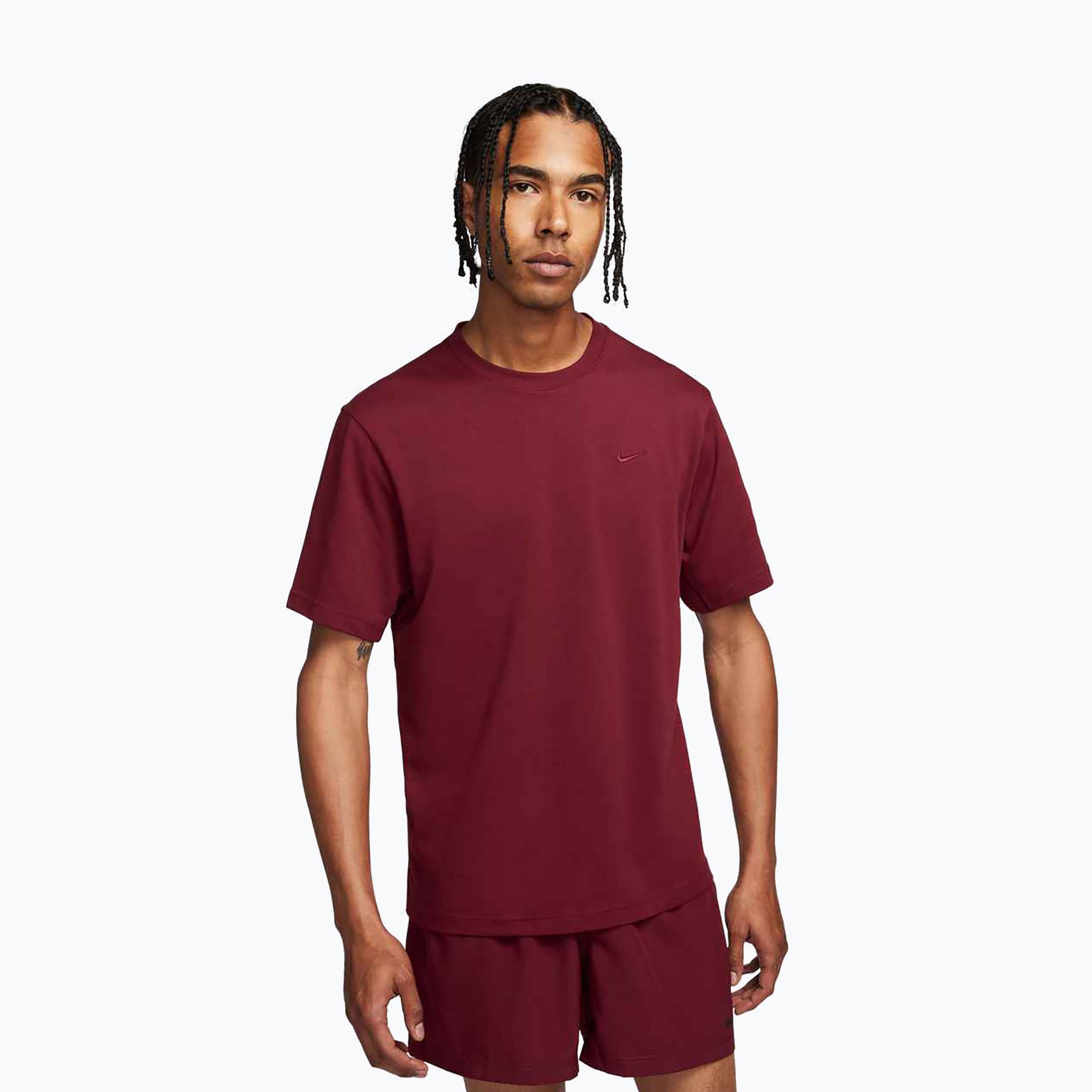 Férfi edzőpóló Nike Dri-Fit Primary dark team red/dark team red (DV9831 ...