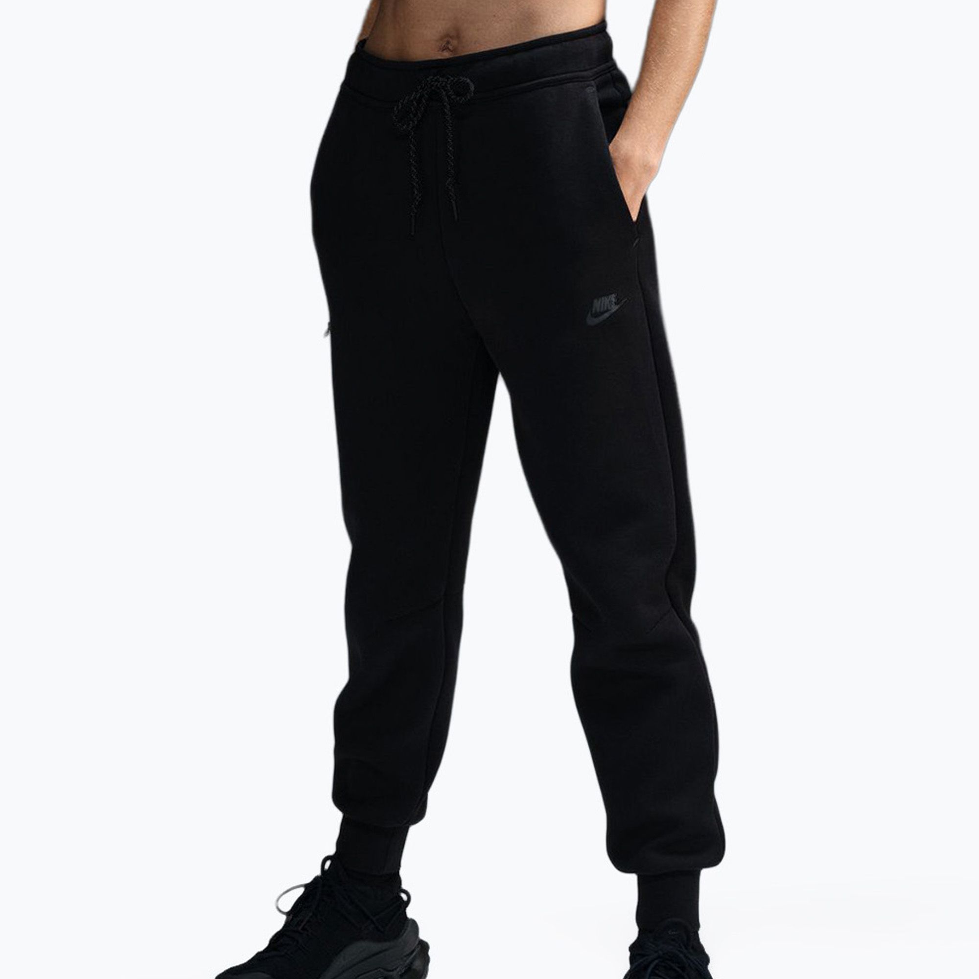 Női nadrág Nike Sportswear Tech Fleece Mid-Rise tattoo/black (HV6779 ...