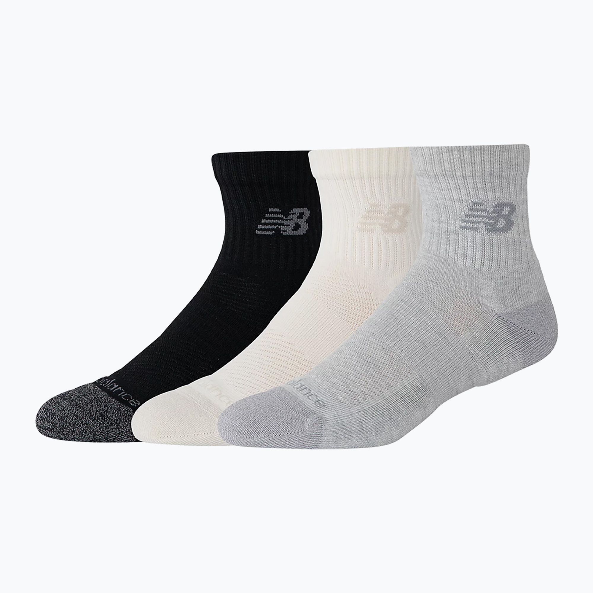 New Balance Active Cushion Quarter zokni 3 pár nyomtatás / minta ...