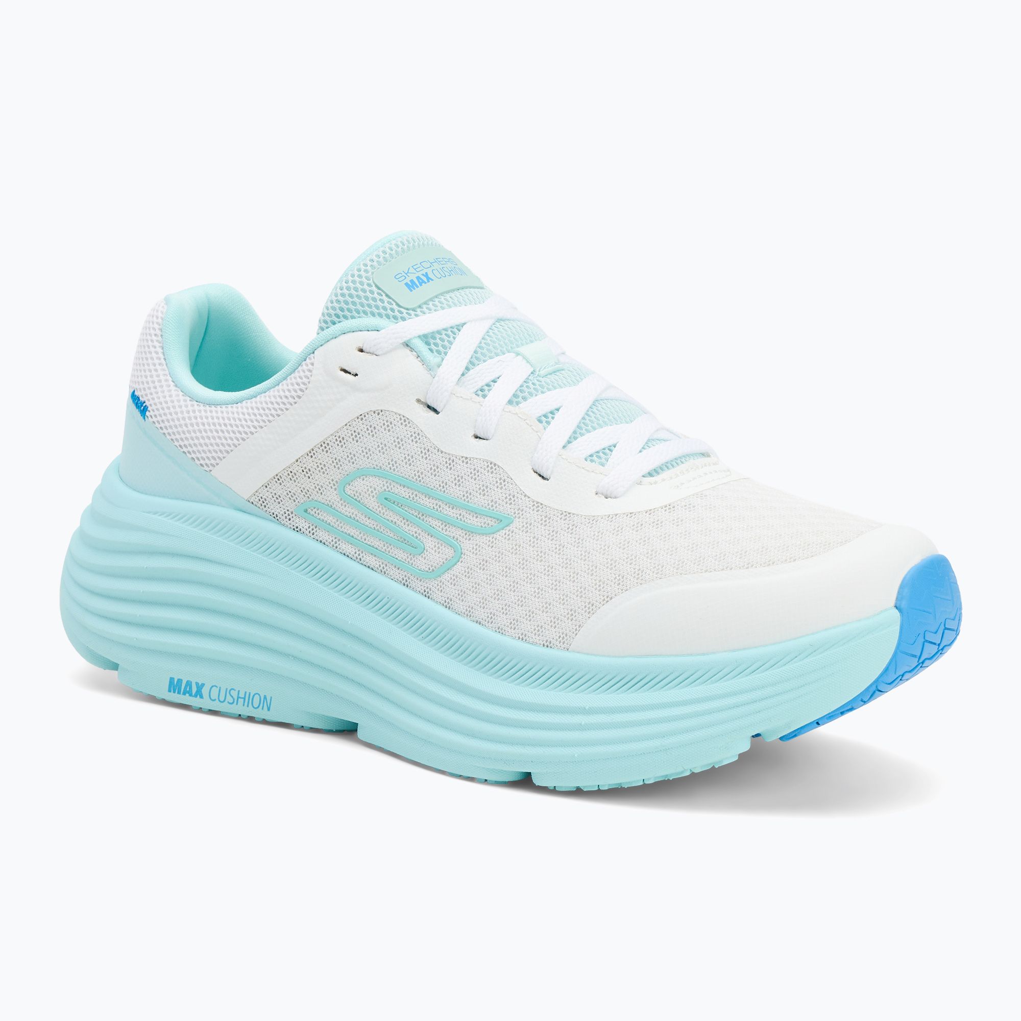Női futócipő SKECHERS Max Cushioning Endeavour Canova white (129470 ...