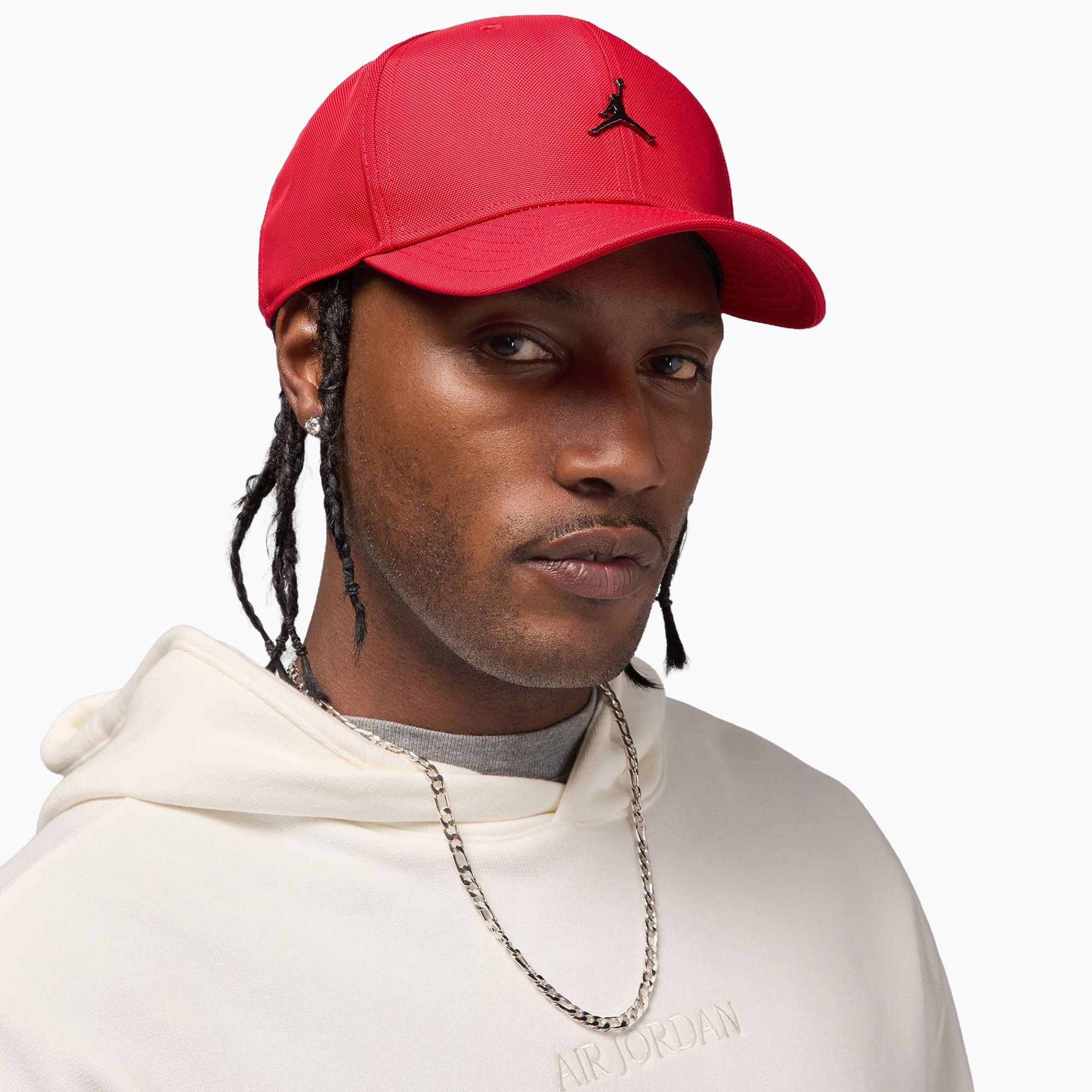 Baseball sapka Nike Jordan Rise Structured Metal Jumpman Gym Red/r511 ...