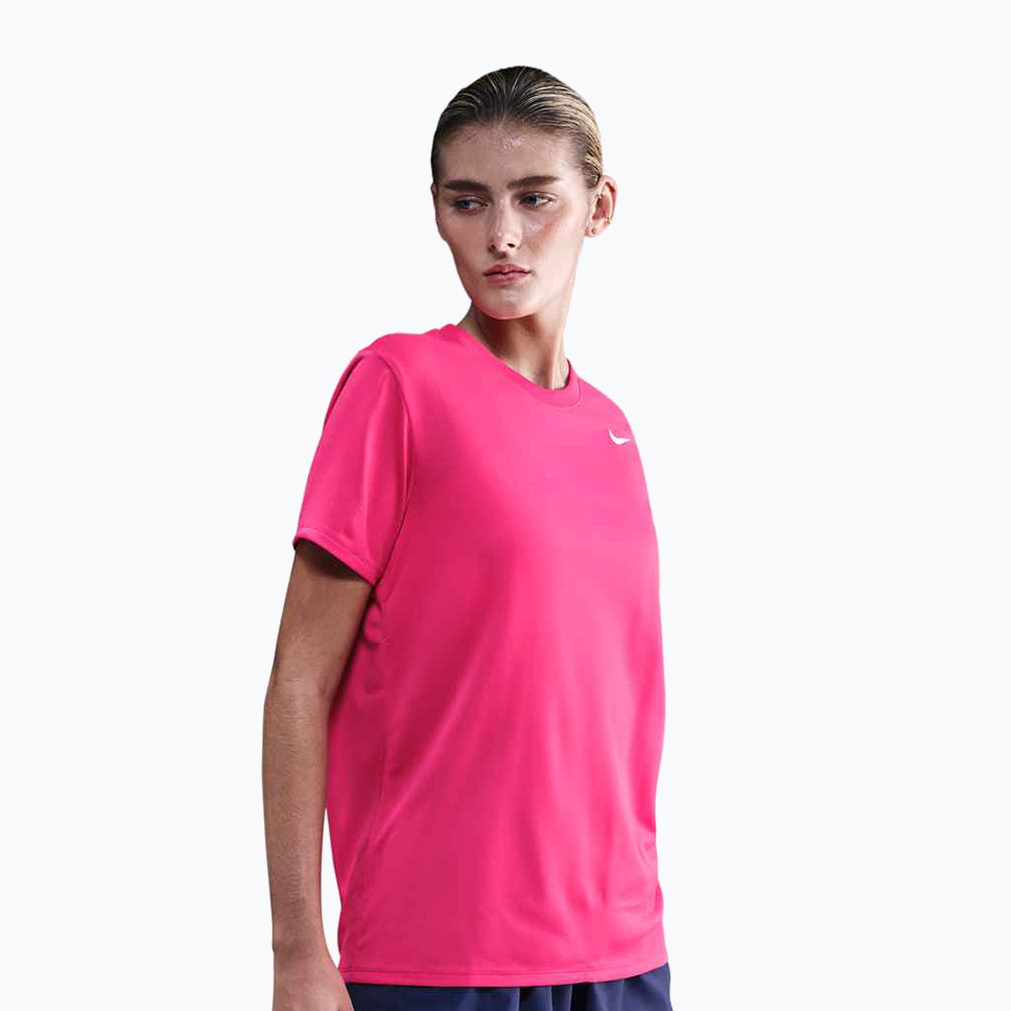 Női edzőpóló Nike Dri-Fit tattoo/white (DX0687-502) - Sportano.hu