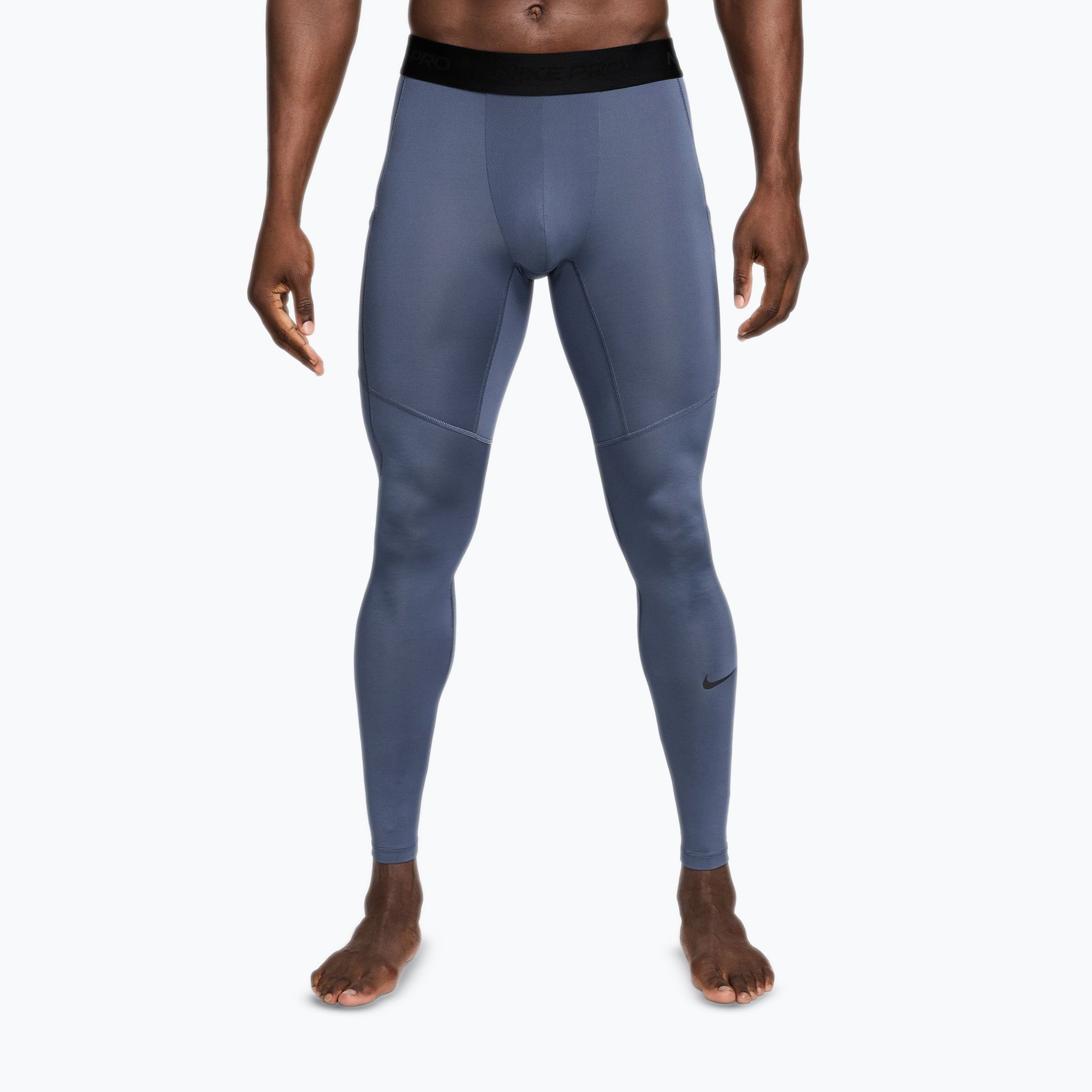 Férfi edzőleggings Nike Pro Dri-Fit Tight Fitness diffused blue/black ...