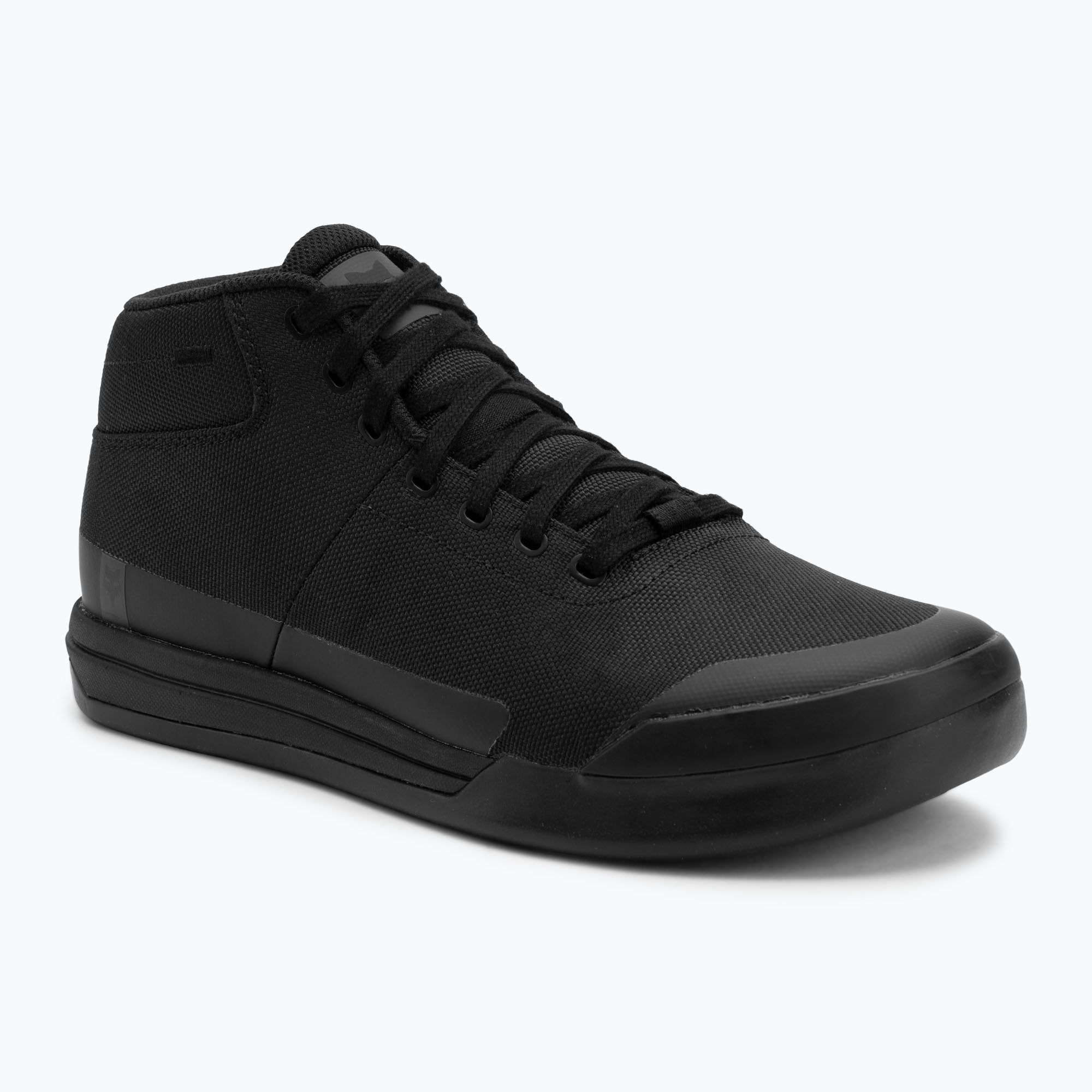Férfi platform kerékpáros cipő Fox Racing Unió Canvas Mid fekete (36890 ...