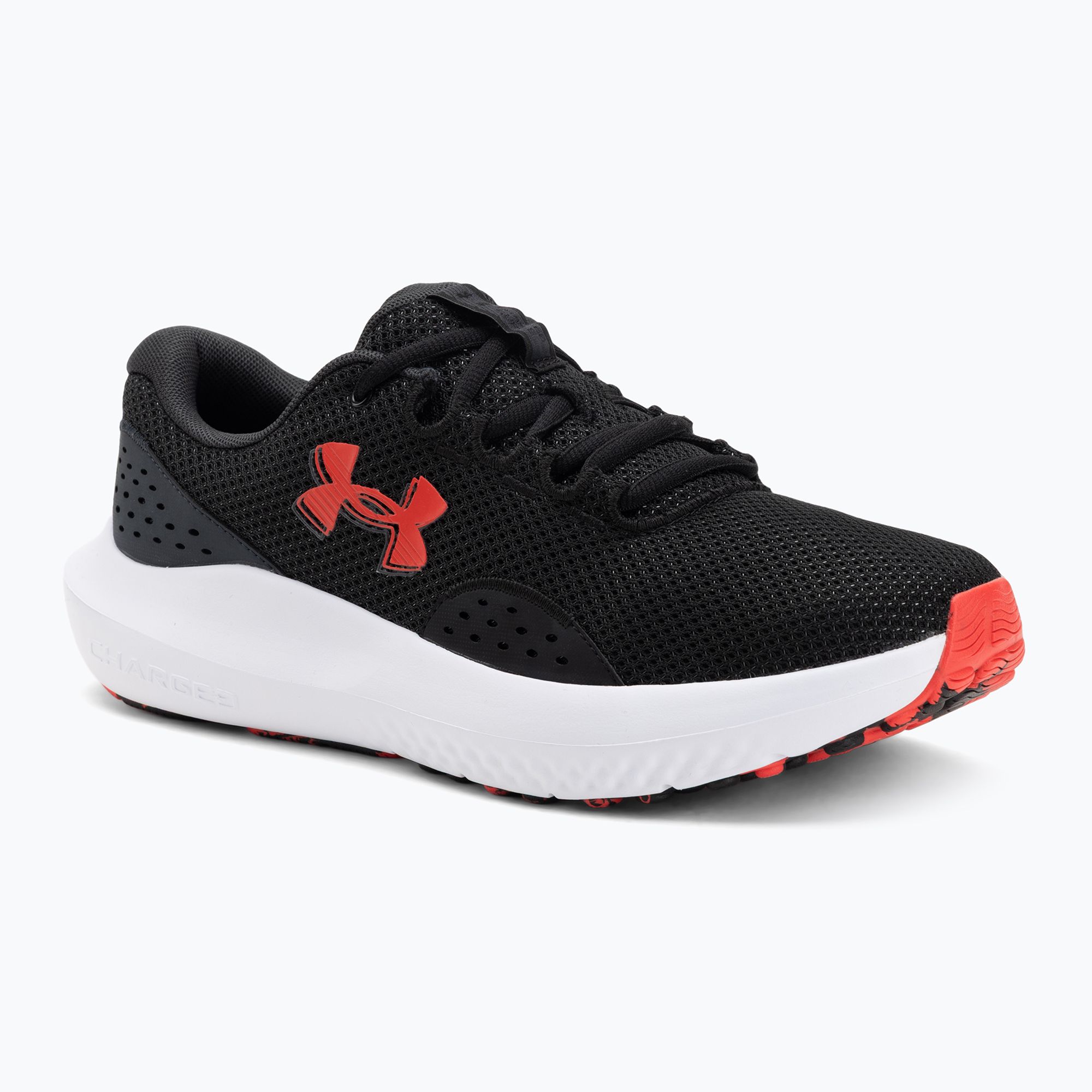 Férfi futócipő Under Armour Charged Surge 4 black/anthracite/racer red ...