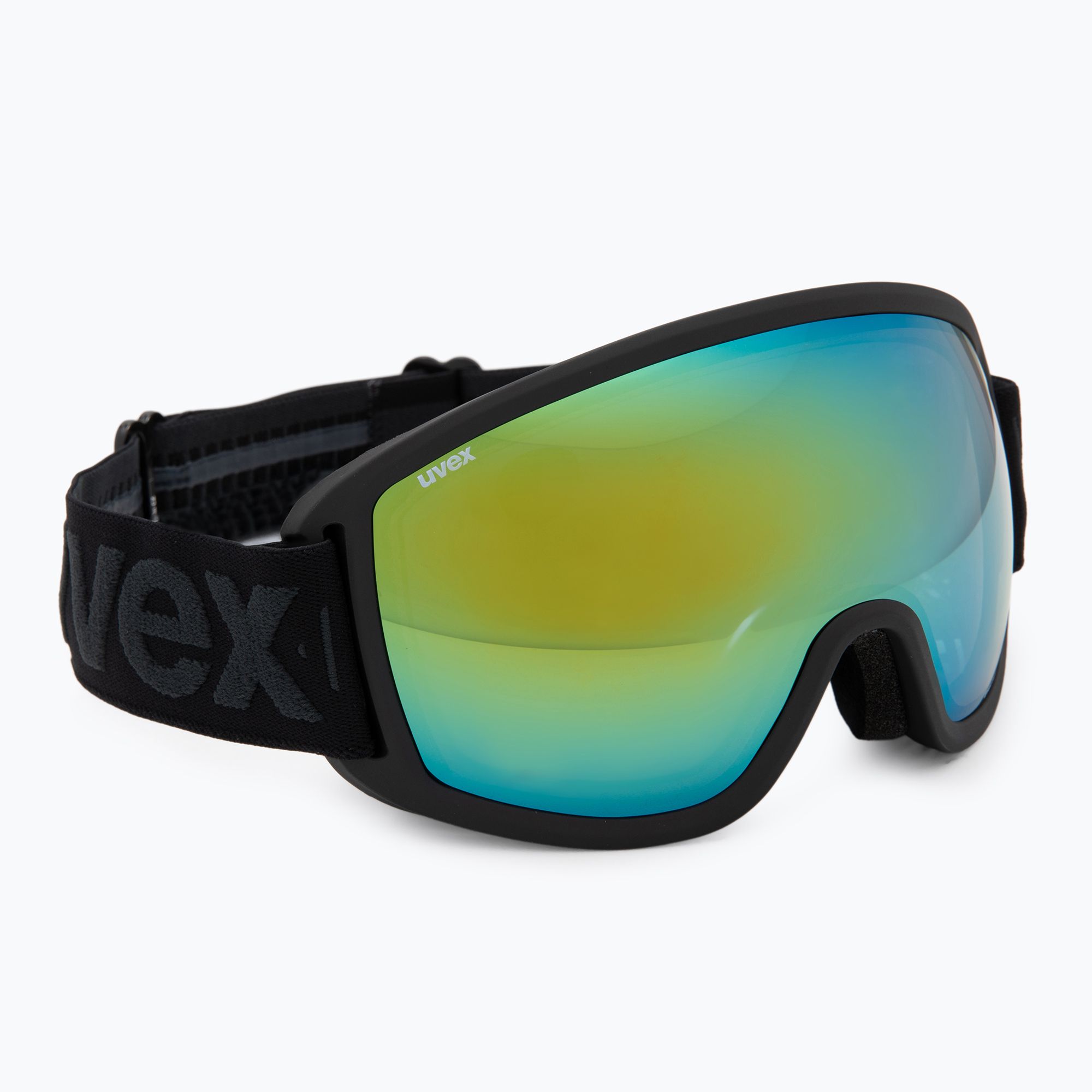 Síszemüveg UVEX Topic black matt/mirror orange blue (55/0/570/2030 ...