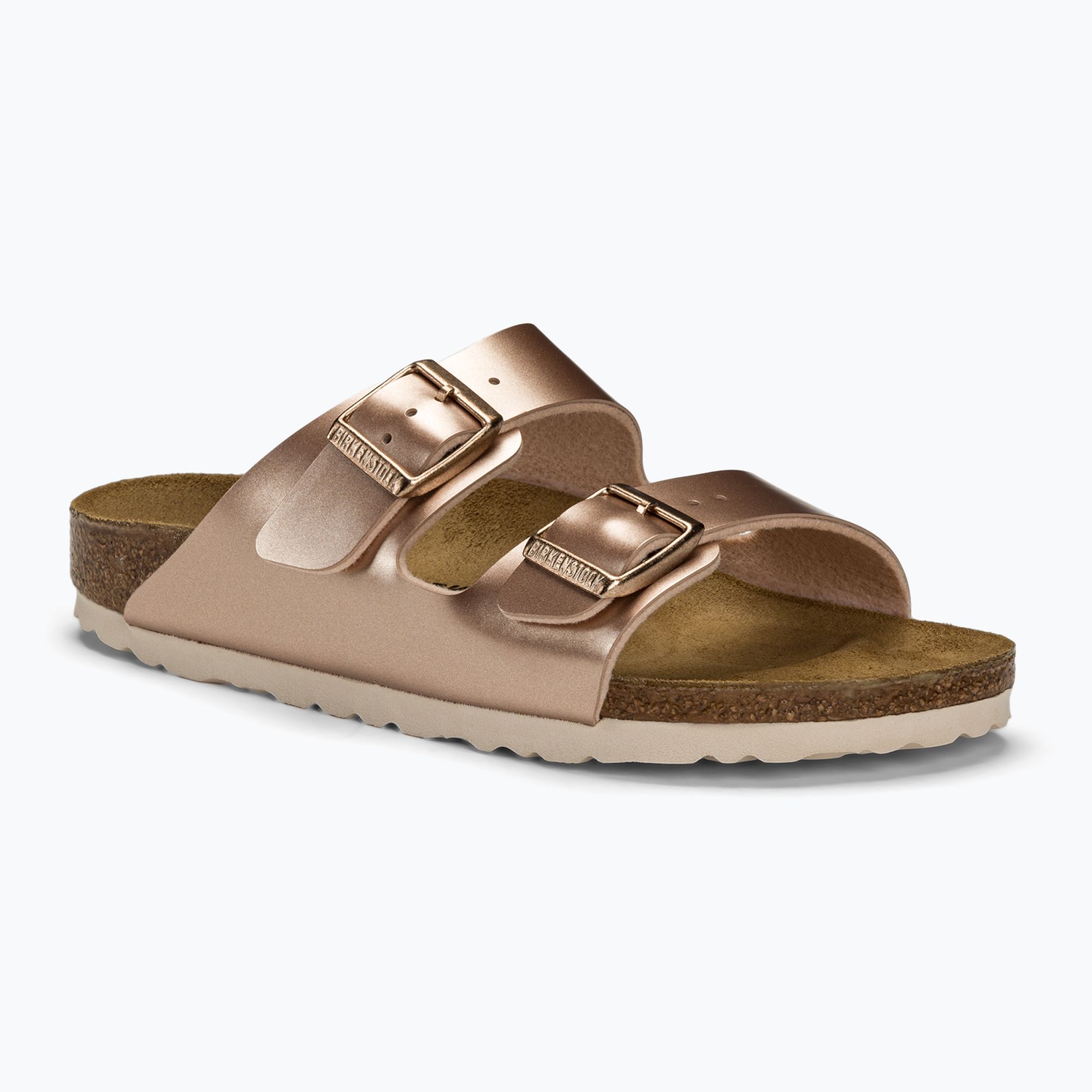 BIRKENSTOCK gyermek flip-flop Arizona BF Narrow elektromos metálos réz ...