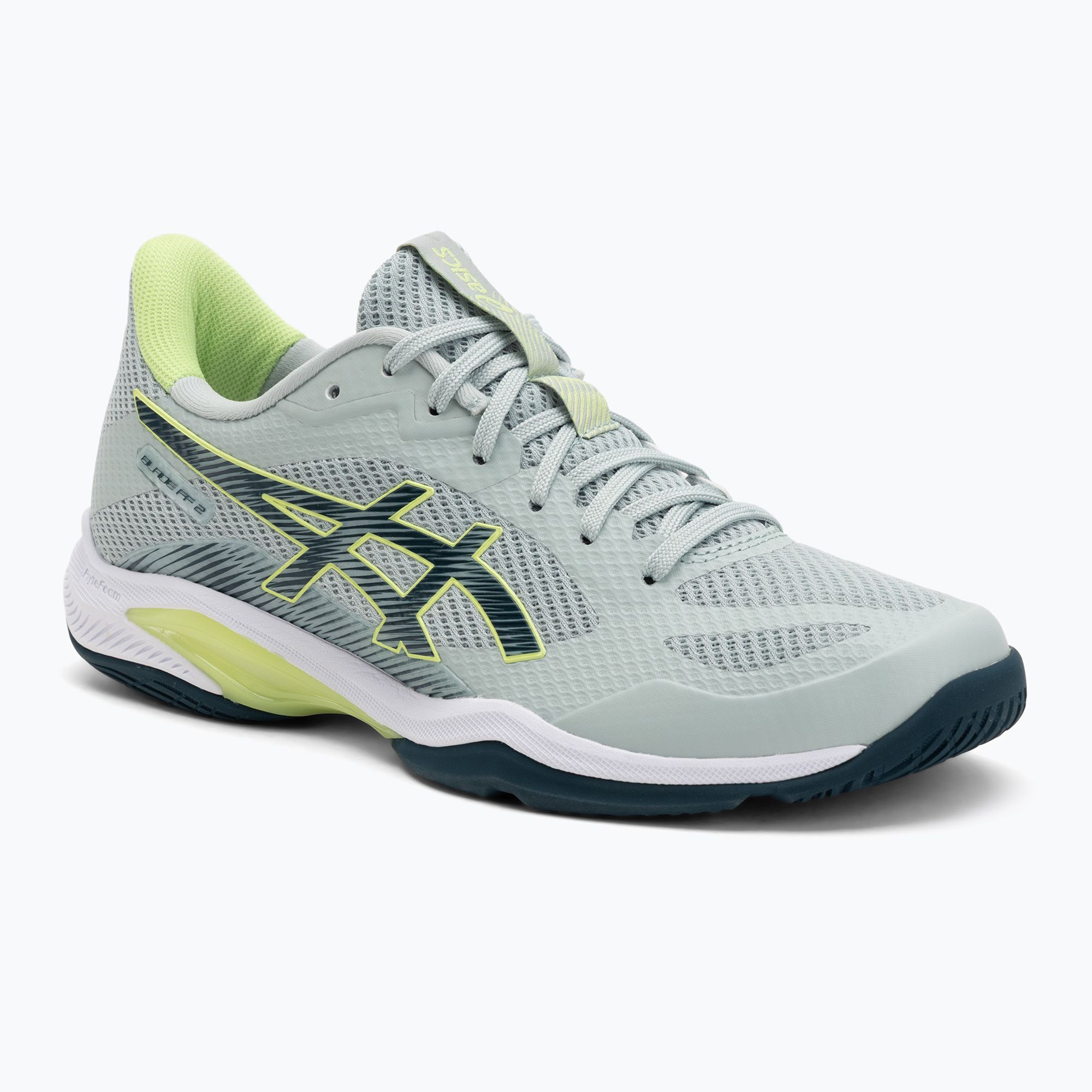 ASICS Blade FF 2 férfi röplabdacipő lichen rock/tranquil teal (1071A117 ...