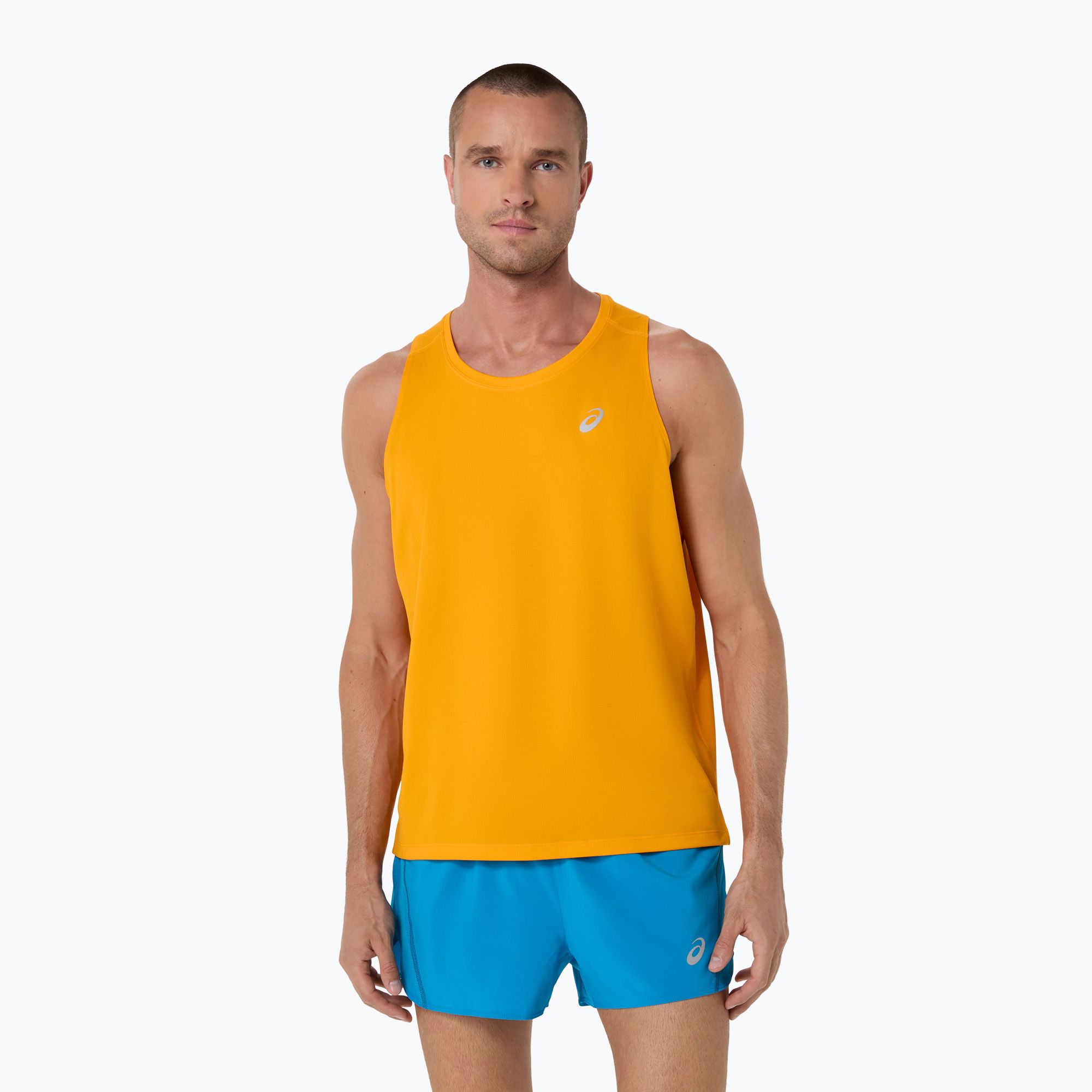 Férfi futótrikó ASICS Core Singlet golden yellow (2011D223) - Sportano.hu
