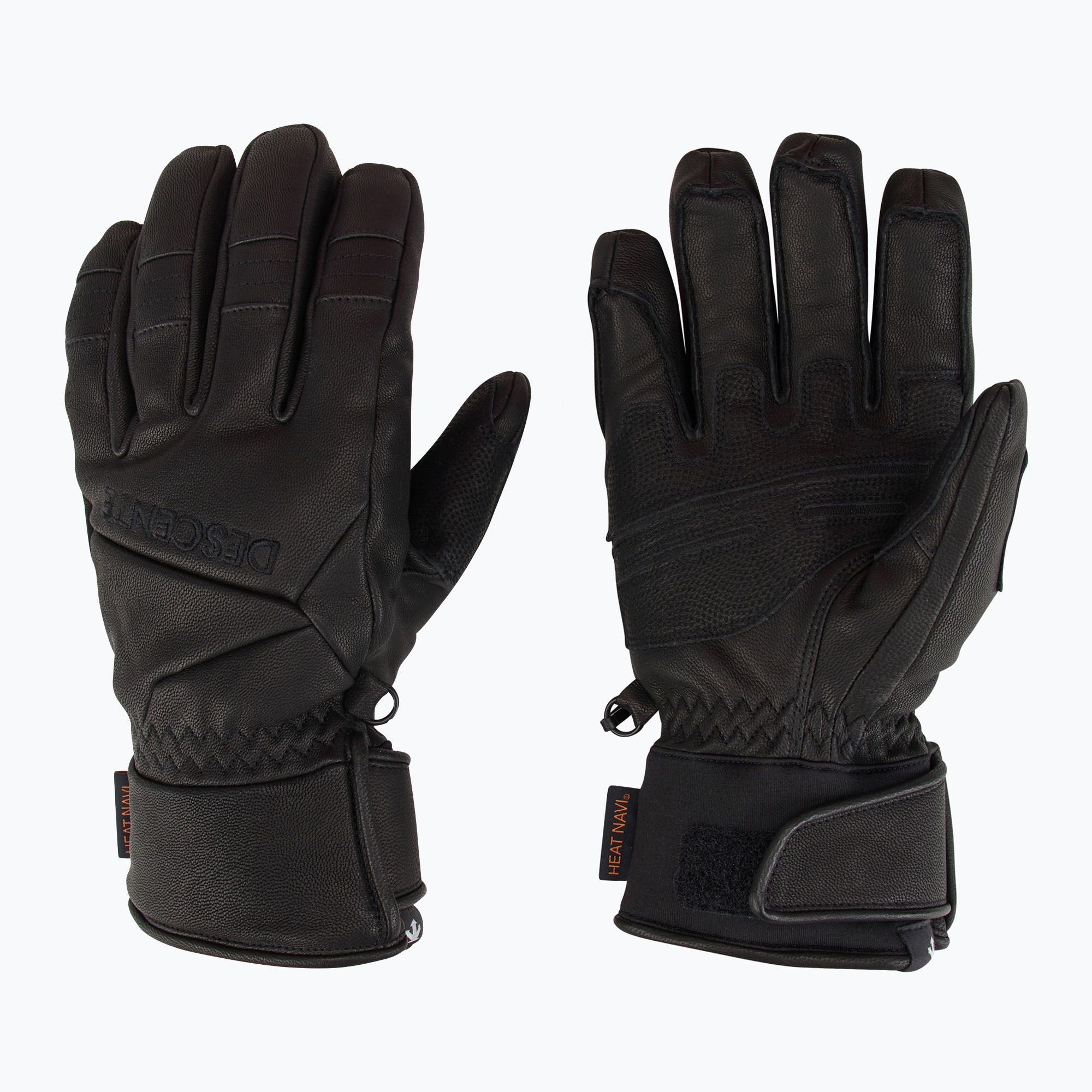 Férfi síkesztyű Descente 5 Finger Leather black (DWAYGD10) - Sportano.hu