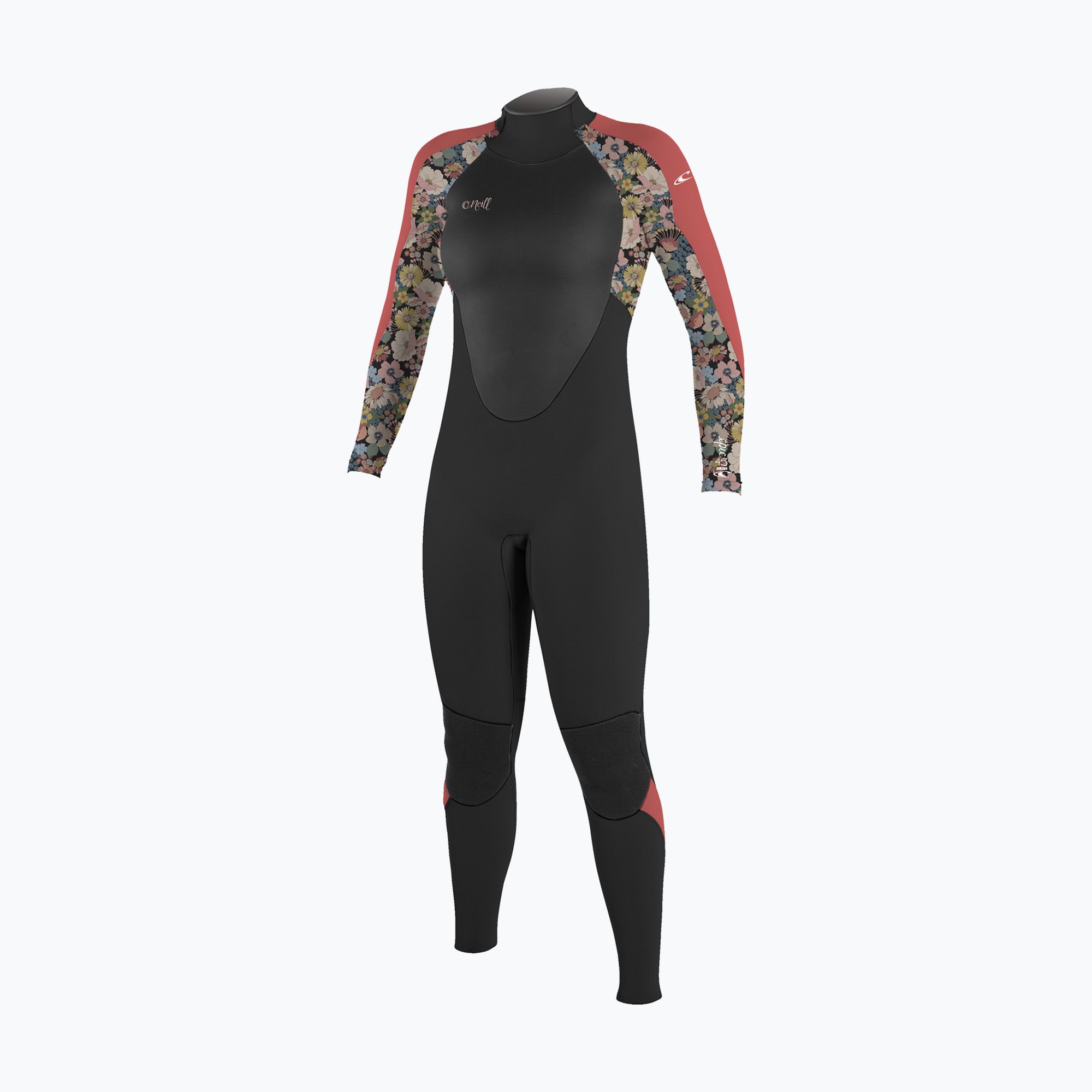 O'Neill Girls Epic 4/3 Back Zip Full fekete/twiggy/tea rose gyermek búvárruha (4216BG-HH9 ...