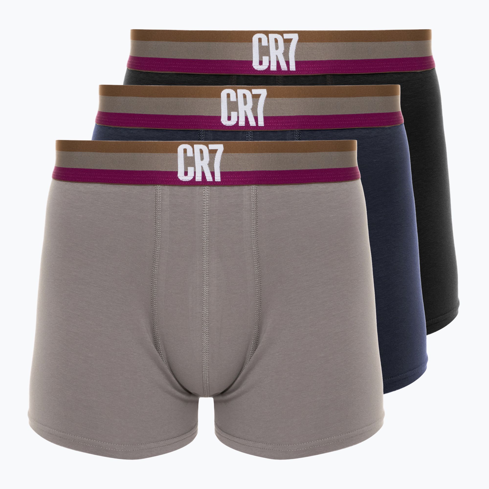 Férfi CR7 Basic Trunk boxeralsó 3 pár 704 több színben (300-8100-49-704 ...