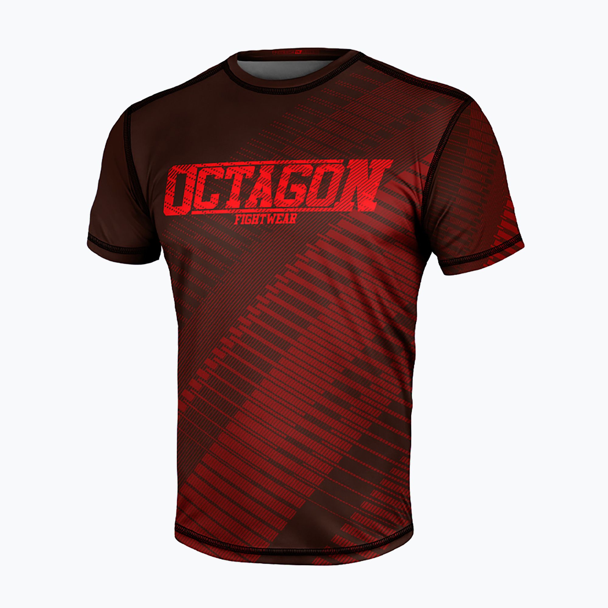 Férfi Octagon Sport Blocks póló piros (2949-TS) - Sportano.hu