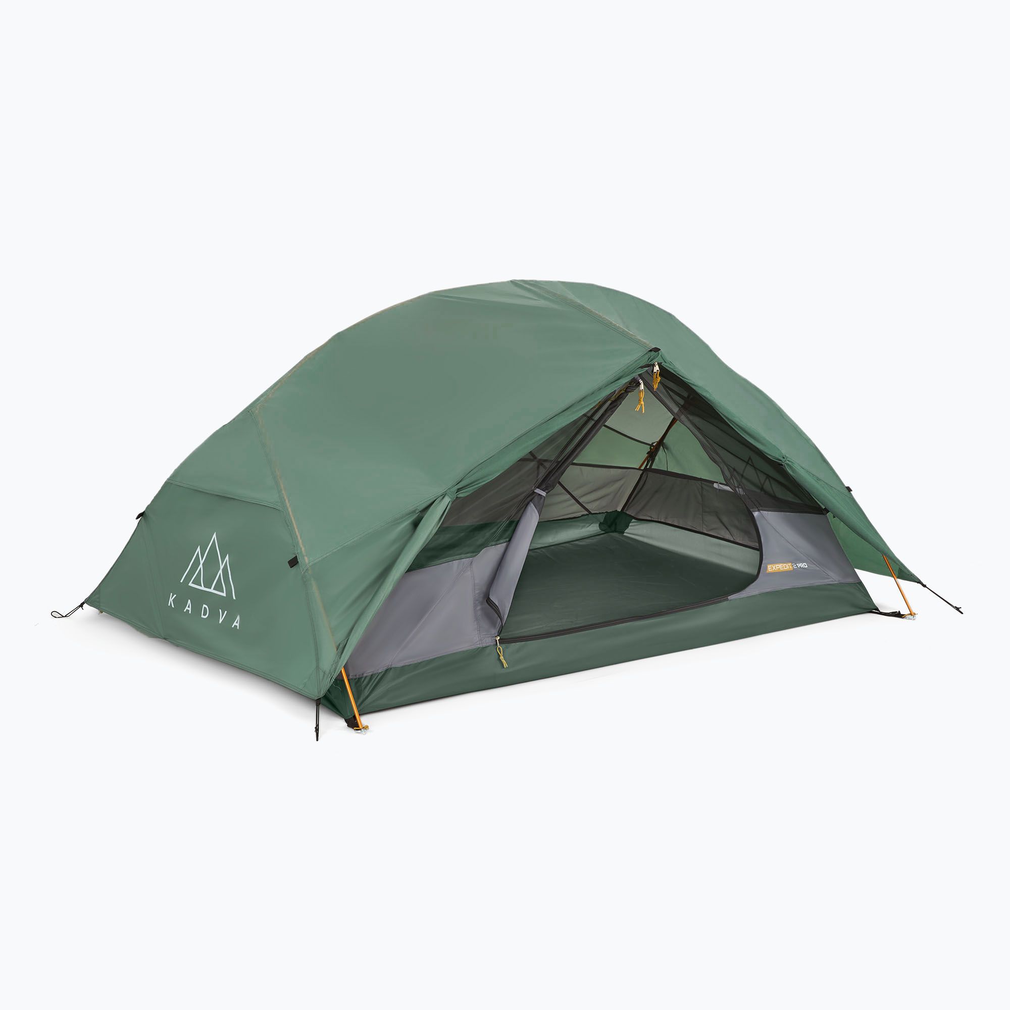 Ultrakönnyű 2 személyes trekking sátor KADVA EXPEDIT 2 PRO szürkészöld ...