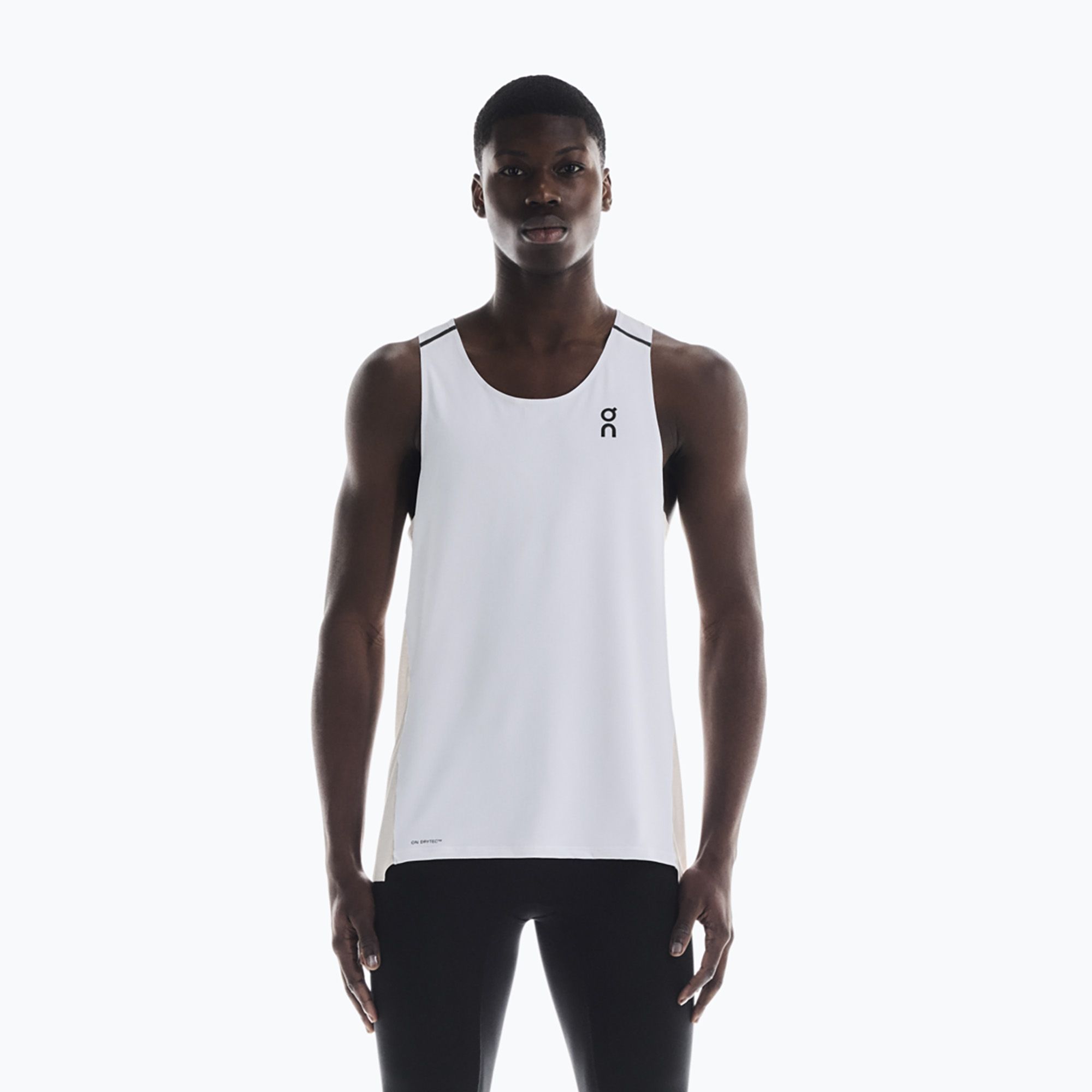 Férfi futótrikó On Performance Tank white/silver (1ME10222993 ...