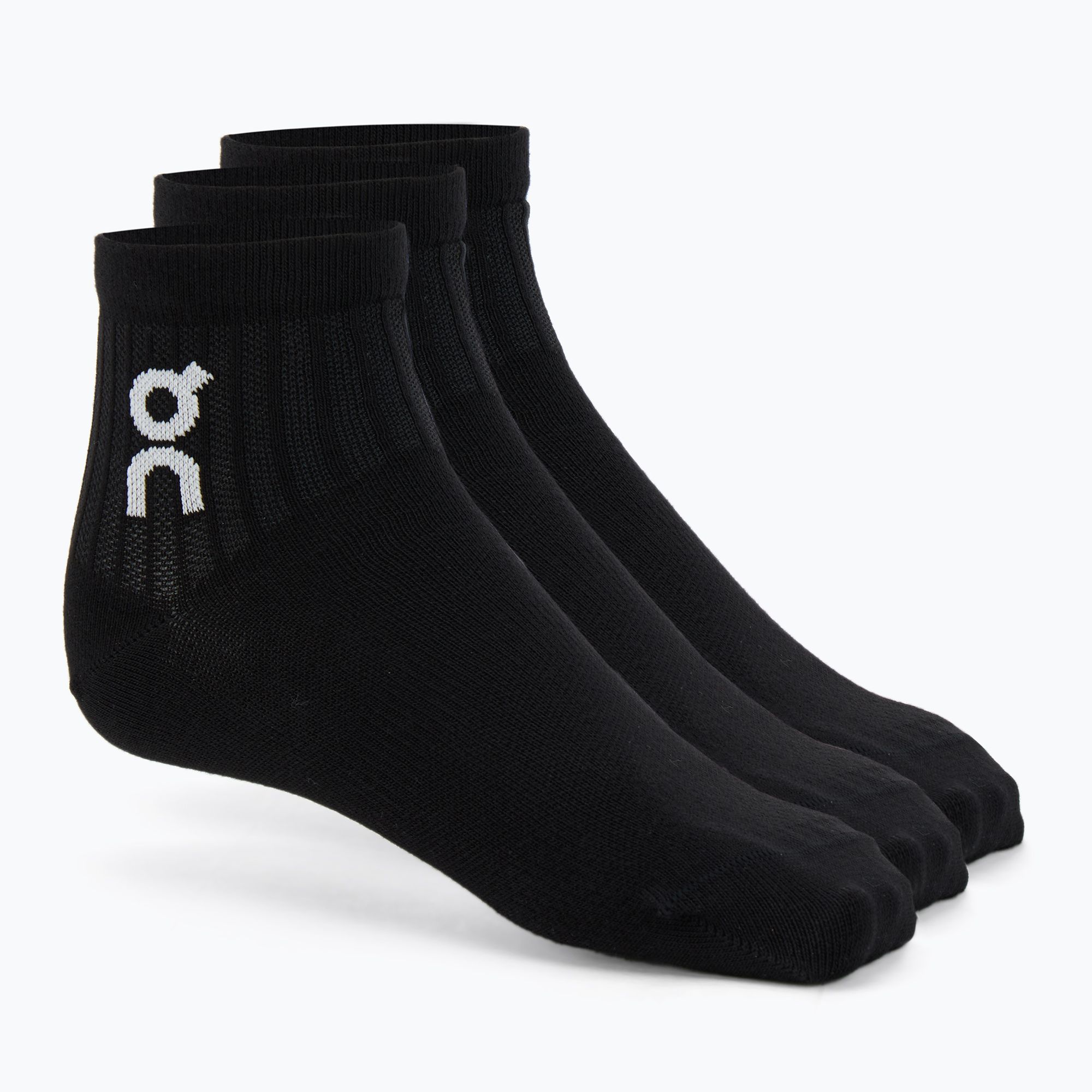 On Running Logo Sock Mid 3 pár fekete (2UF10520553) - Sportano.hu