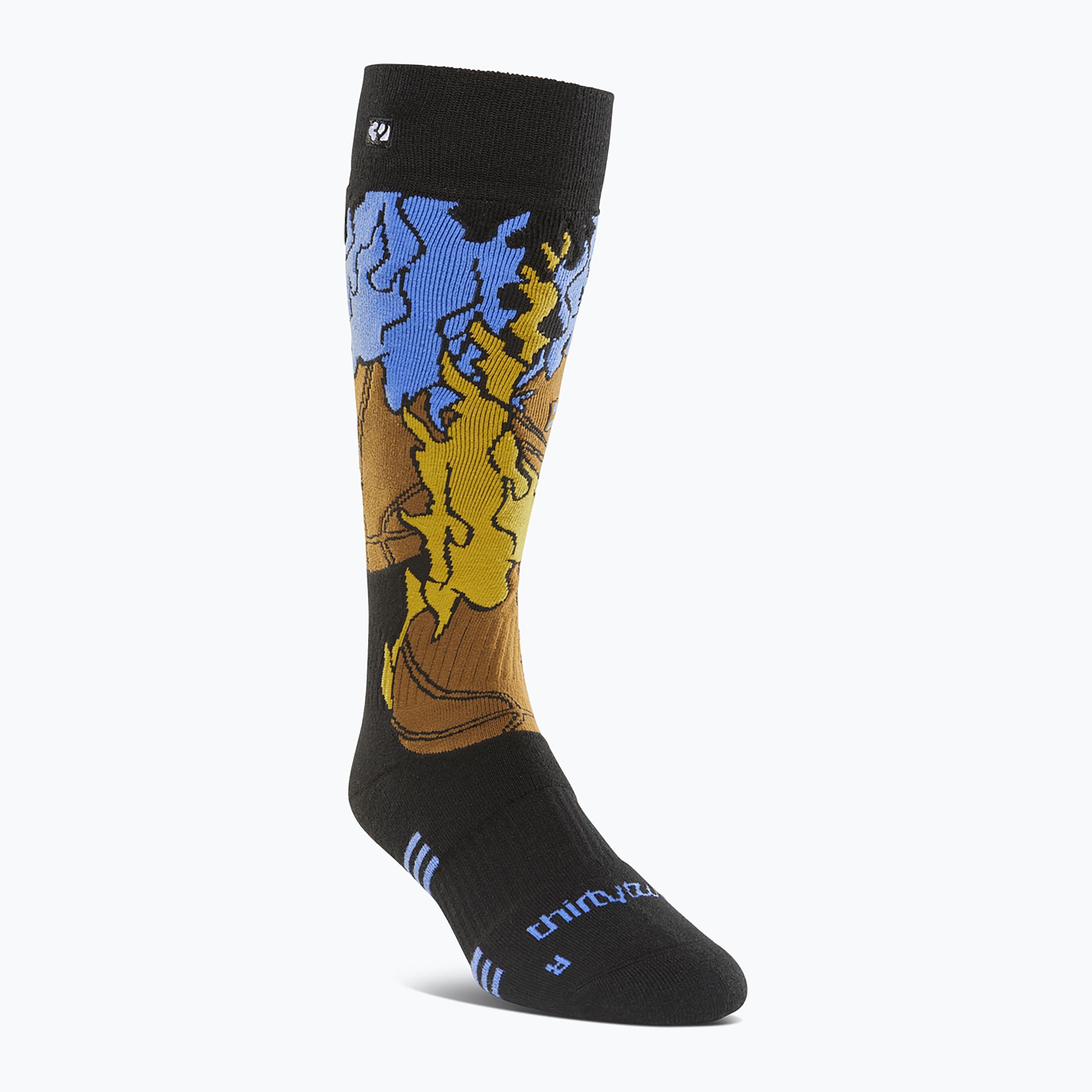 Férfi snowboard zokni ThirtyTwo 32 Merino black (T.26.OZM.MRS.BK.2SM.1 ...