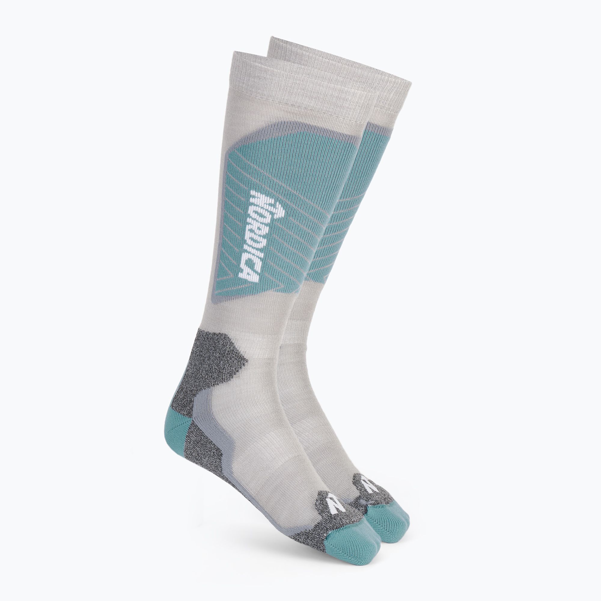 Gyerek sízokni Nordica Tech Junior grey/lichen blue/cool grey (1270311 ...