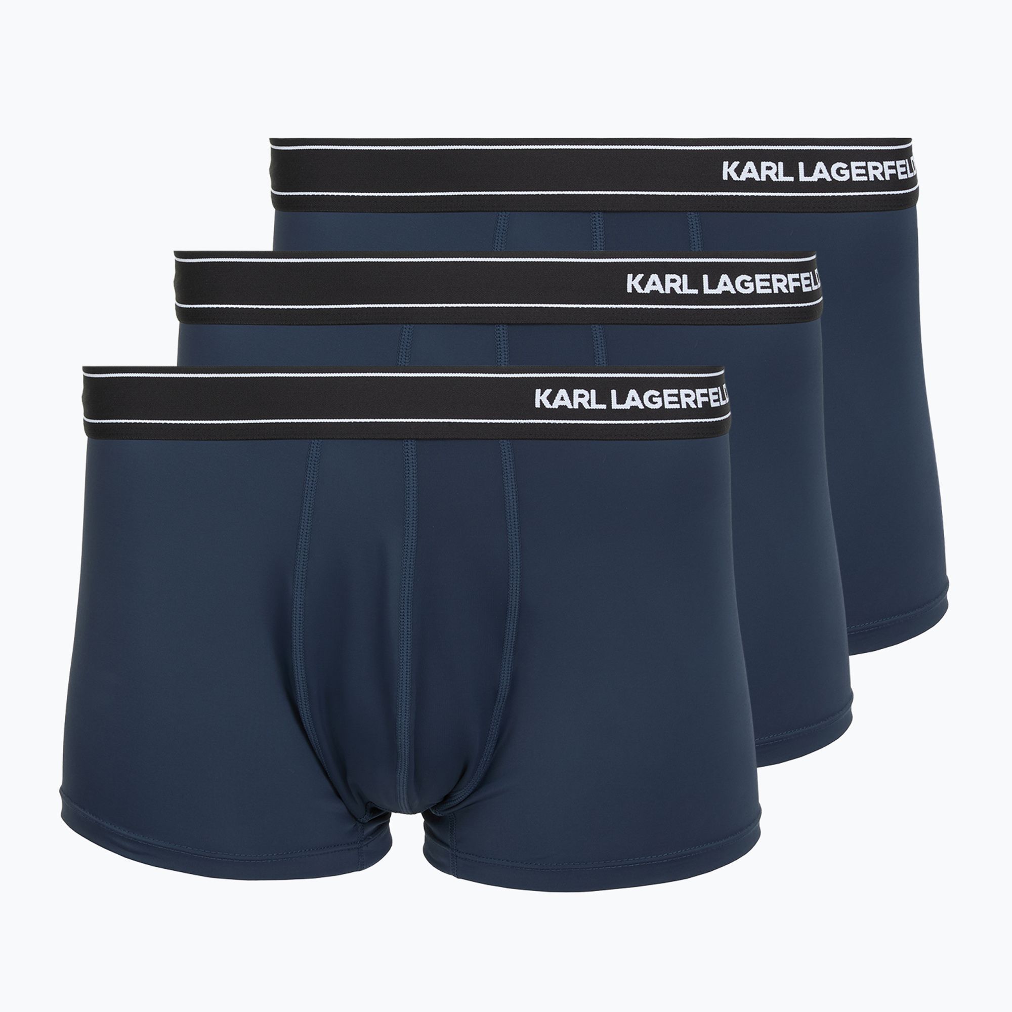 Férfi boxeralsó KARL LAGERFELD Stripe Logo Micro Trunk 3 pár mood ...