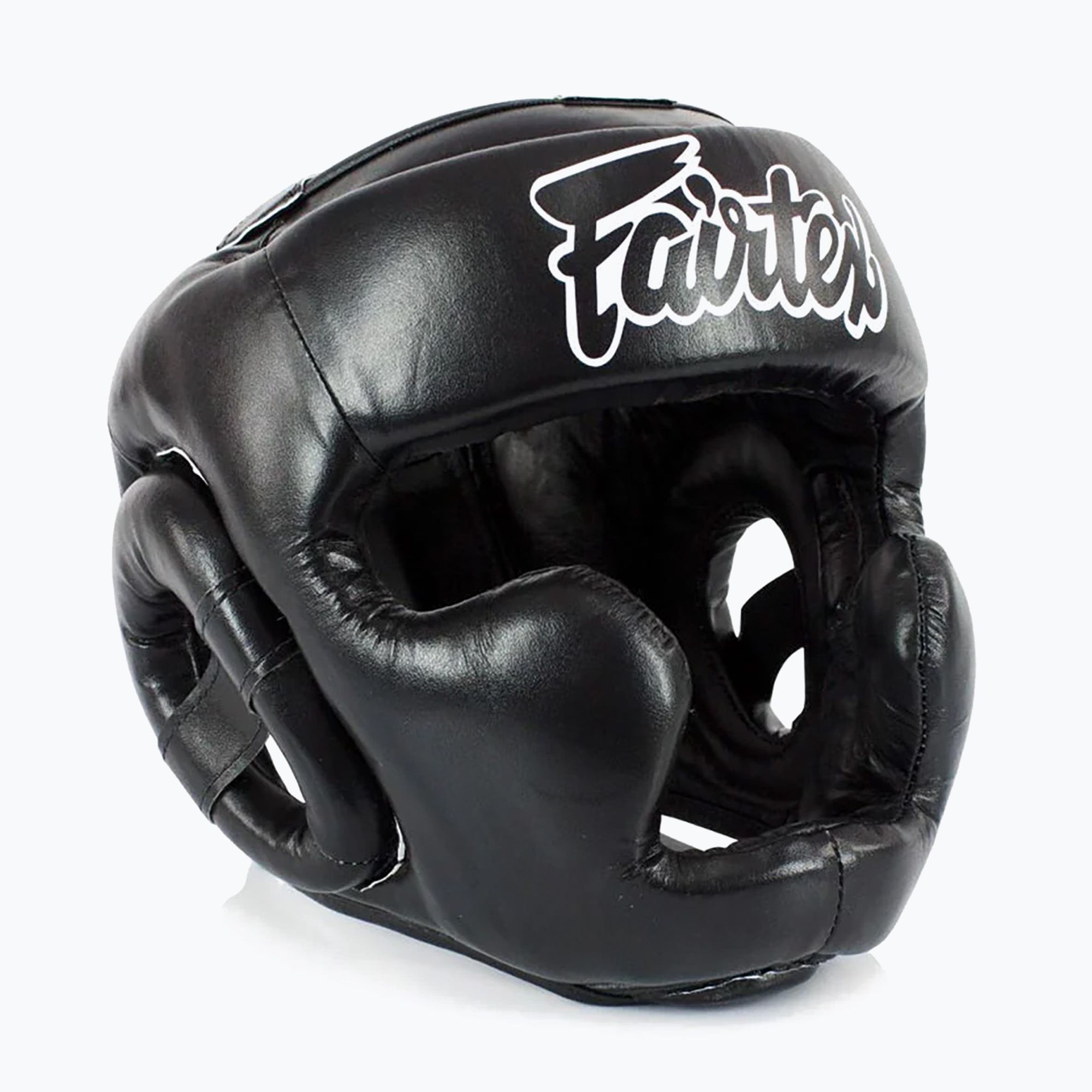 Box fejvédő dziecięcy Fairtex Headguard for Kids black (HGK15-BK ...