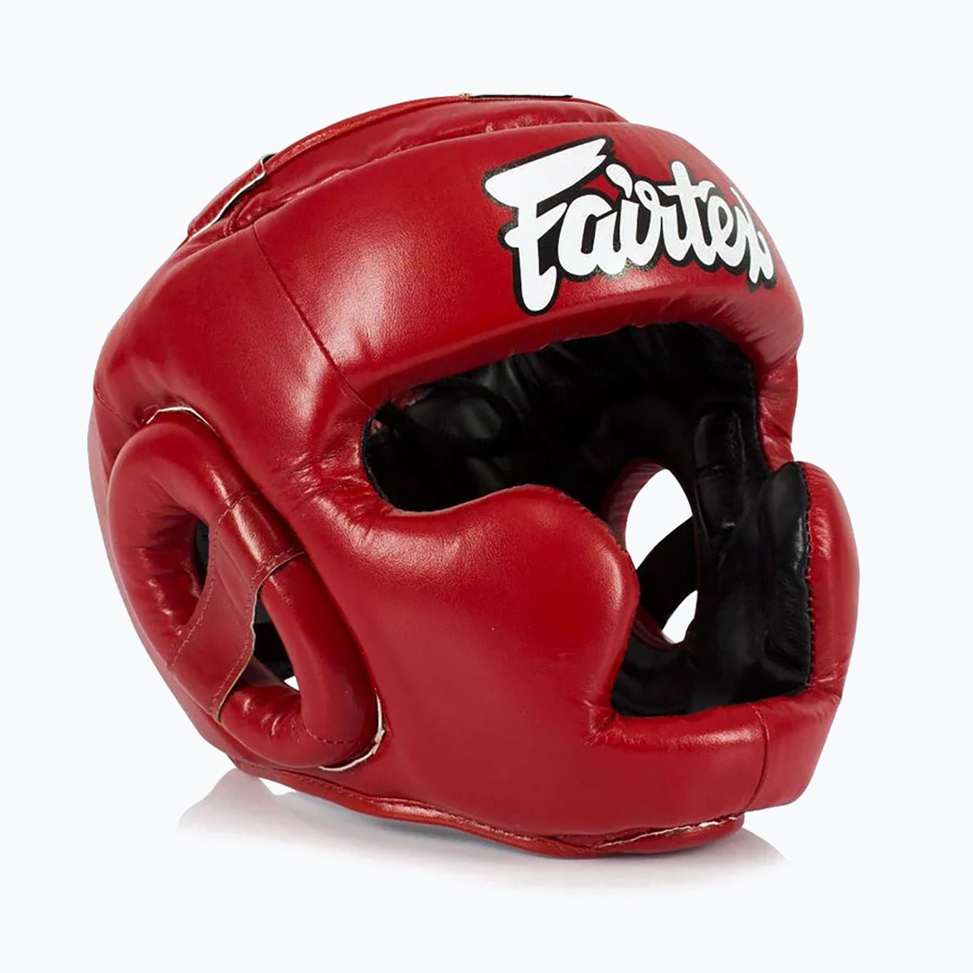Box fejvédő dziecięcy Fairtex Headguard for Kids red (HGK15-RD ...